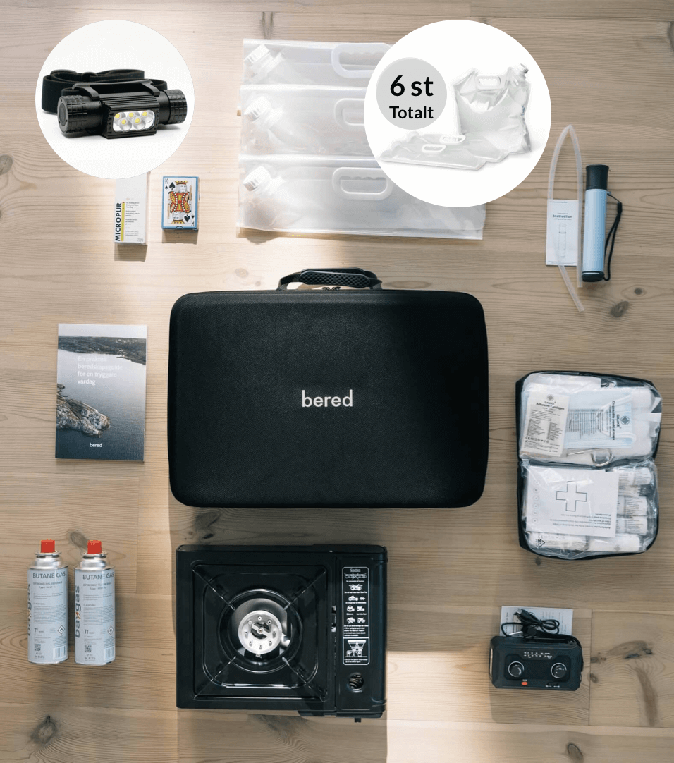 Beredskapslåda premium – Bered Sverige AB
