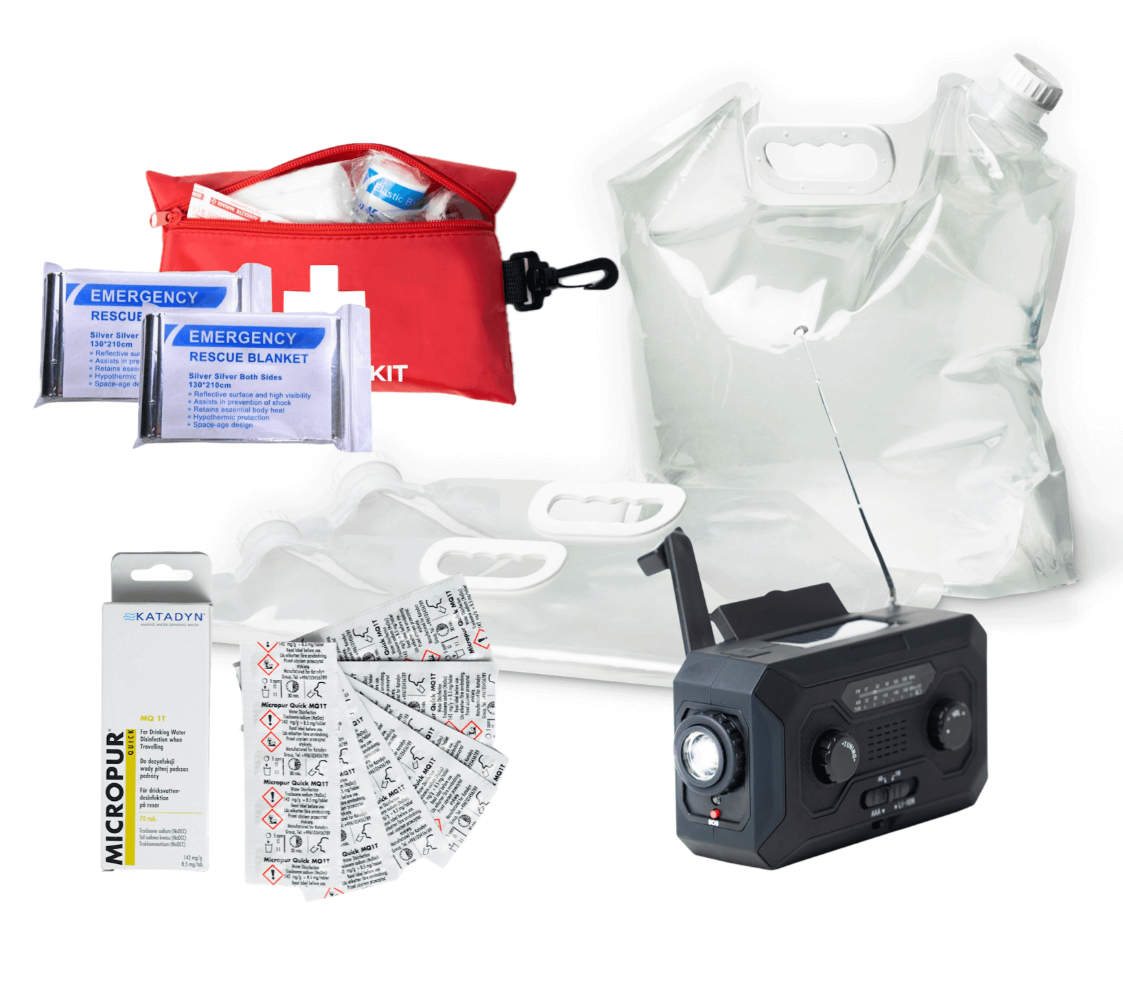 Krislåda Basic - Grundläggande Beredskapslösning | Bered Sverige AB