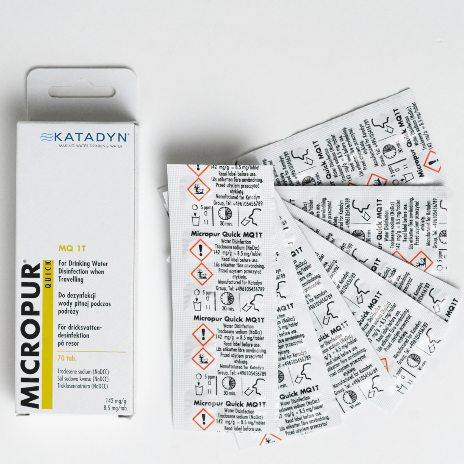 Vattenreningstabletter – Bered Sverige AB